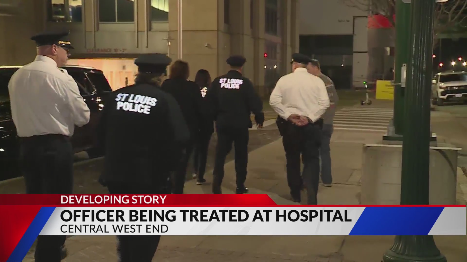 Off-duty officer shot in north St. Louis being treated at hospital ...