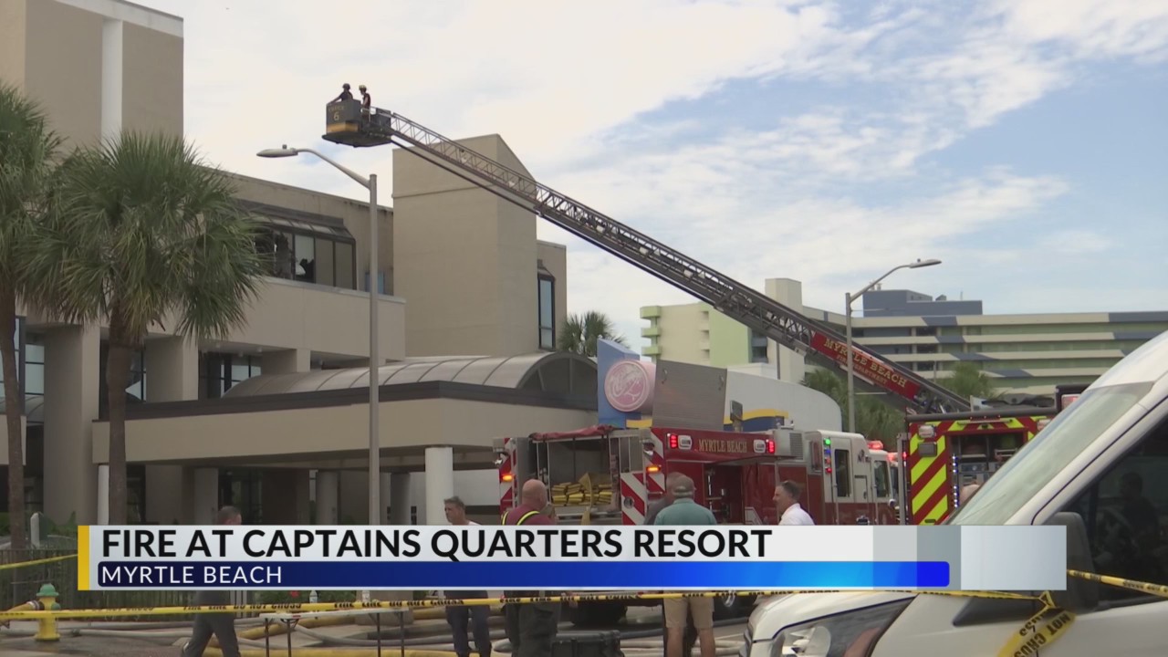Myrtle Beach hotel fire: ‘I was so scared,’ guest says – WJBF
