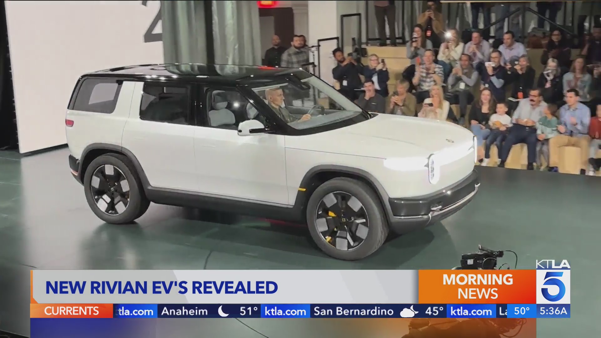 Rivian unveils R2, a smaller electric SUV for $45,000 – KTLA