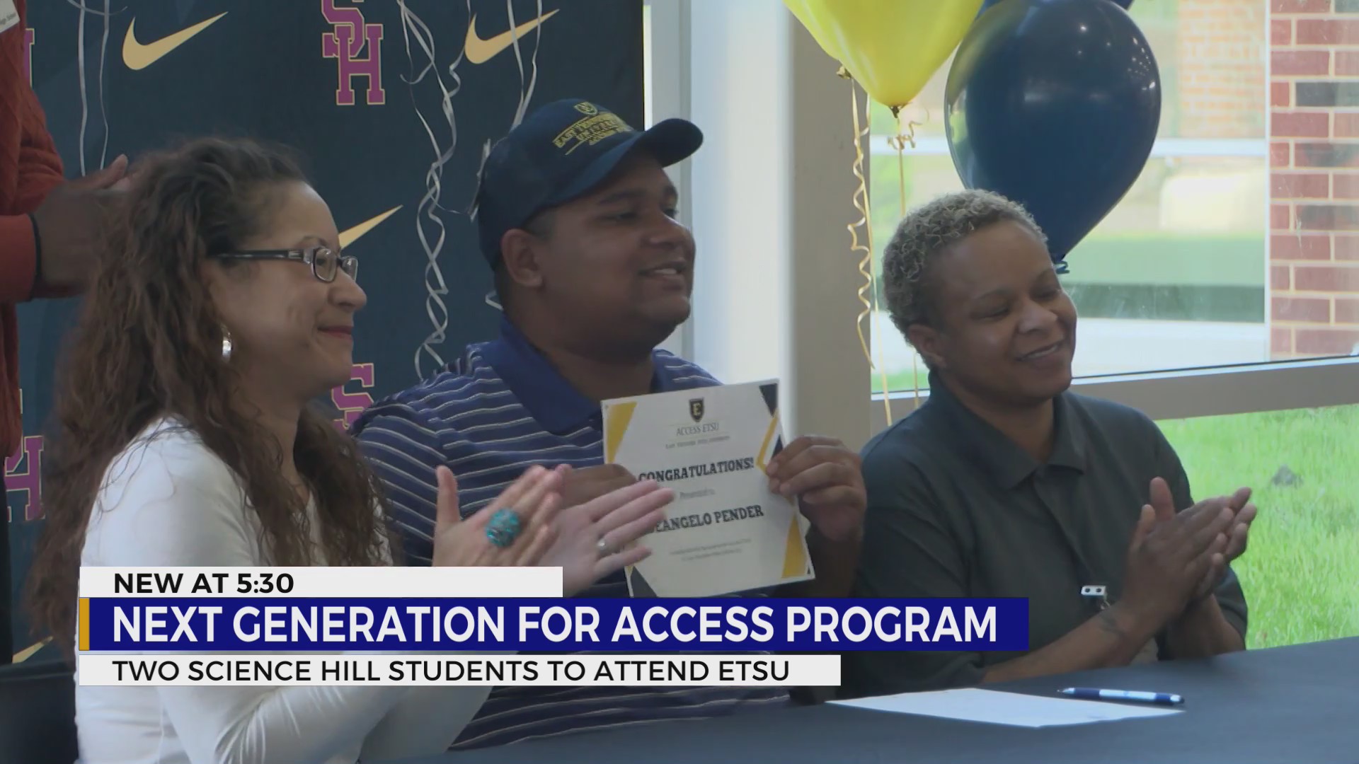 Two Science Hill students sign for Access ETSU program – WJHL | Tri ...
