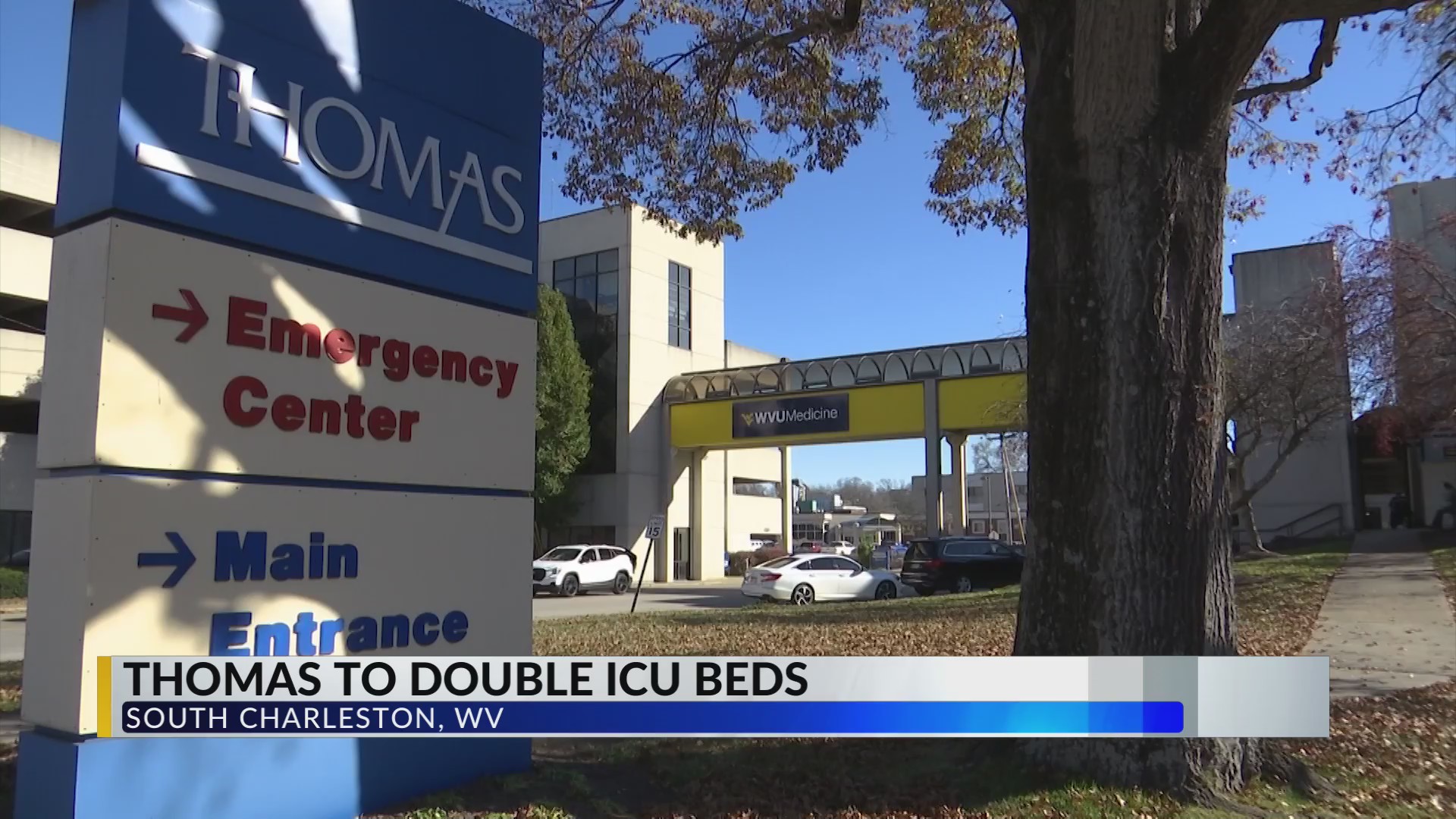Thomas Hospital in West Virginia to nearly double the number of ICU ...