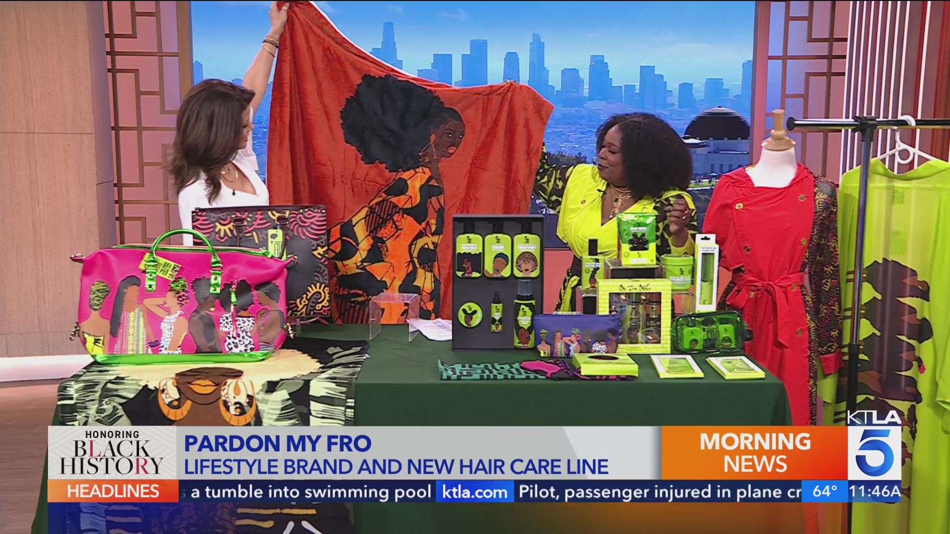 Black History Month Spotlight: Pardon My Fro – KTLA