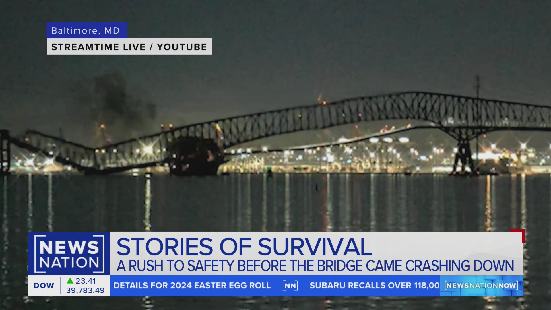 Survivor literally saw Baltimore bridge fall | NewsNation Now – NewsNation