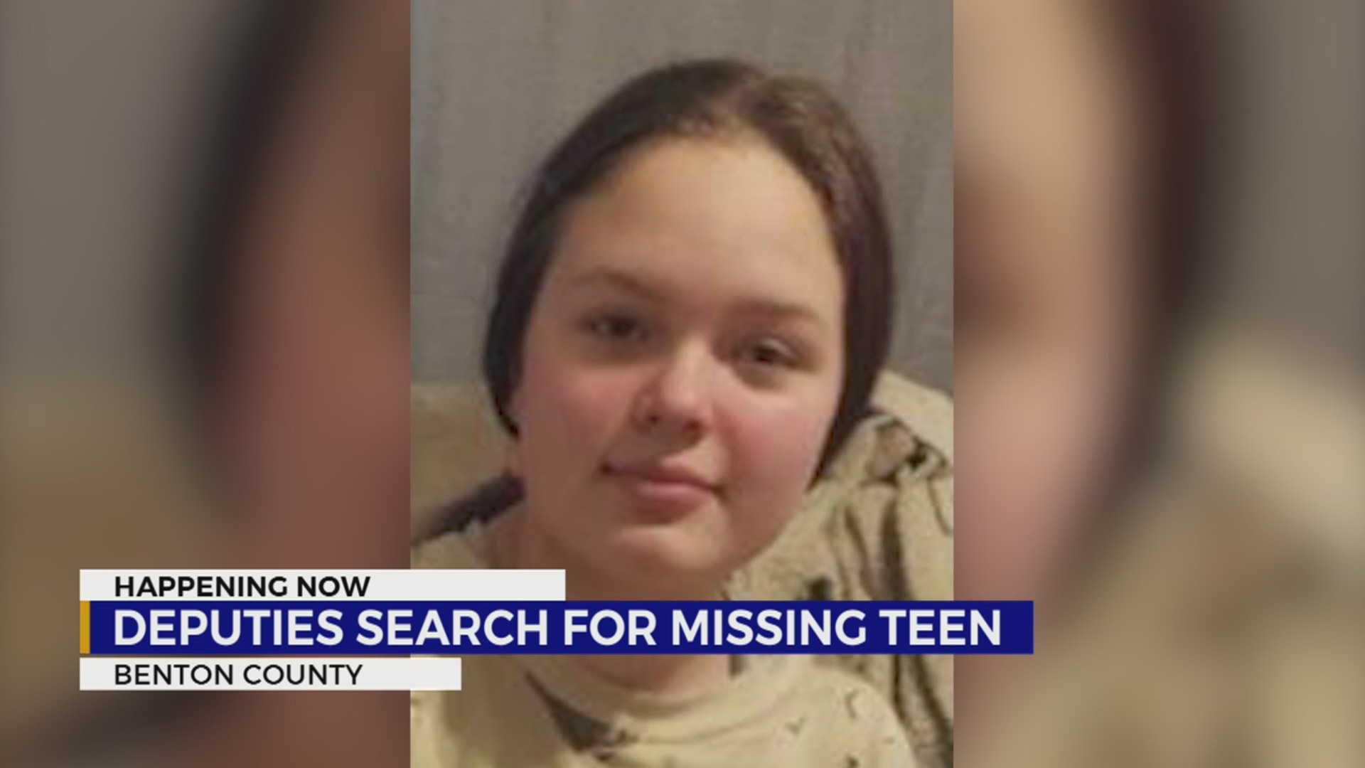 Benton County deputies searching for missing teen – WKRN News 2