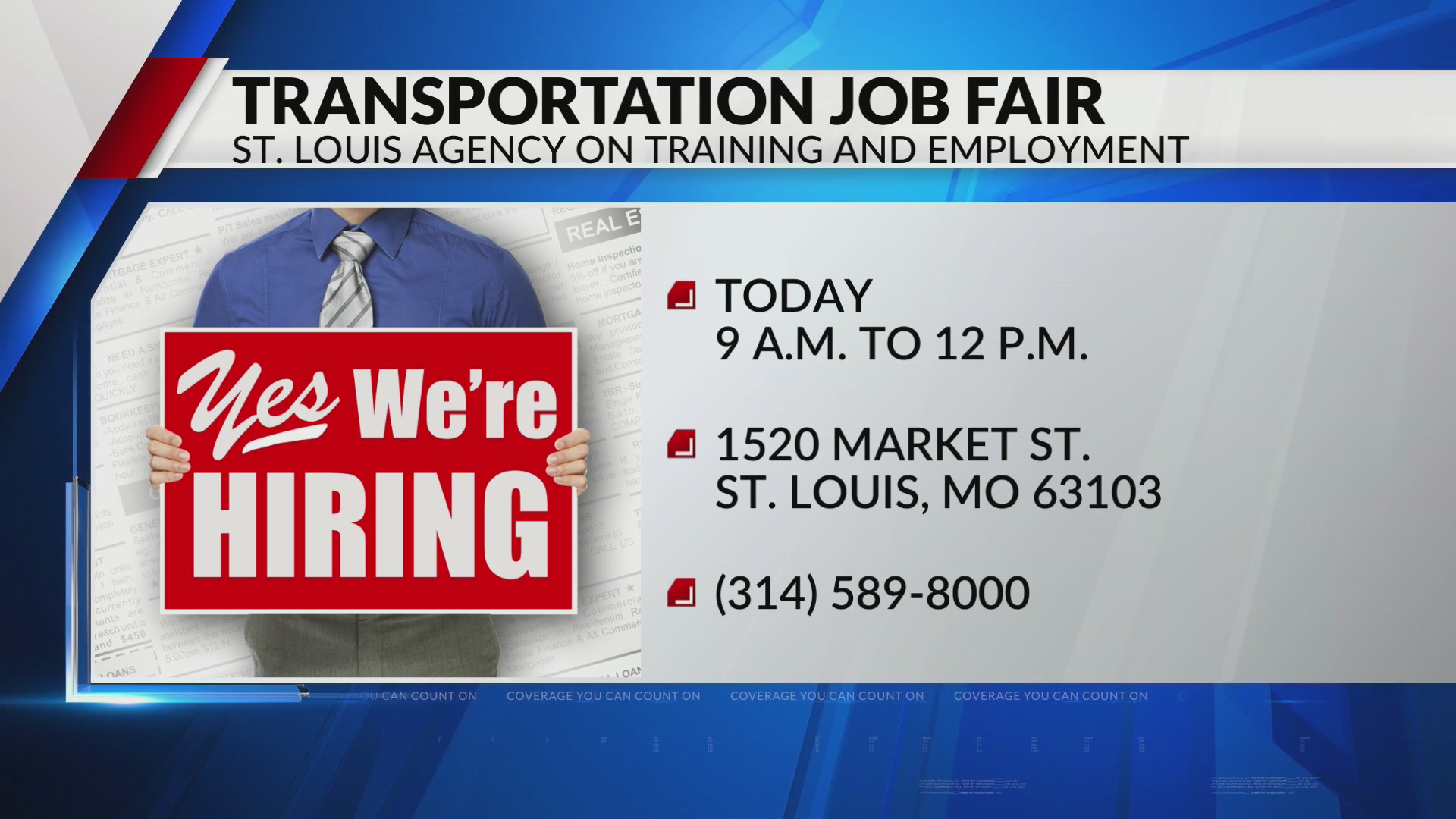‘SLATE’ transportation job fair happening today – FOX 2