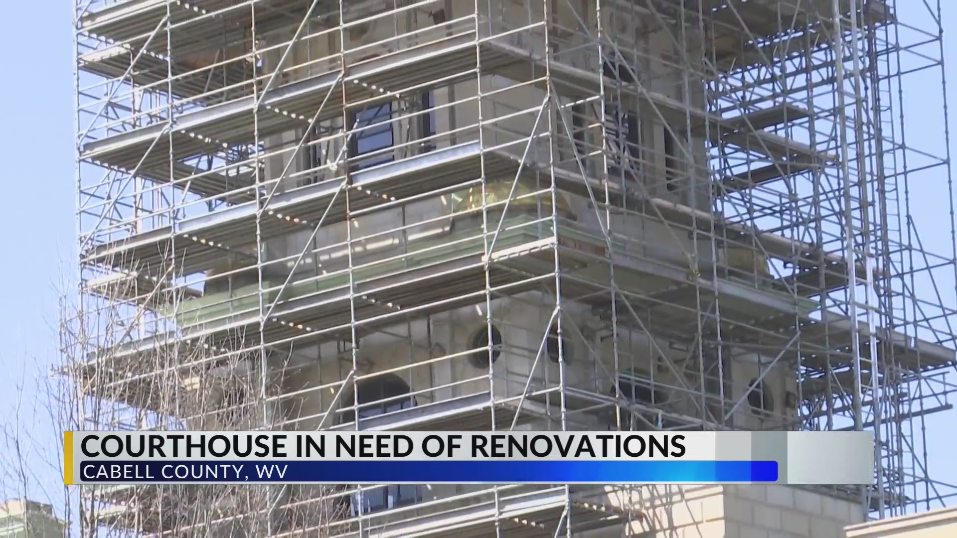 Cabell County courthouse is undergoing renovations – WOWK 13 News