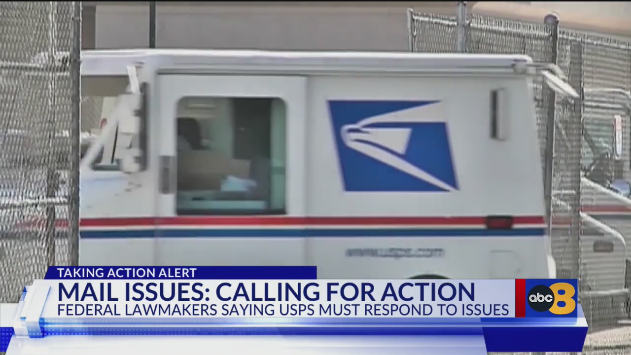 Local and federal officials call on USPS to address ongoing mail delays ...