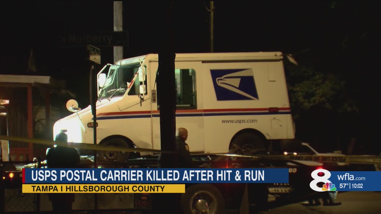 Mailman killed in hit and run, Tampa – WFLA