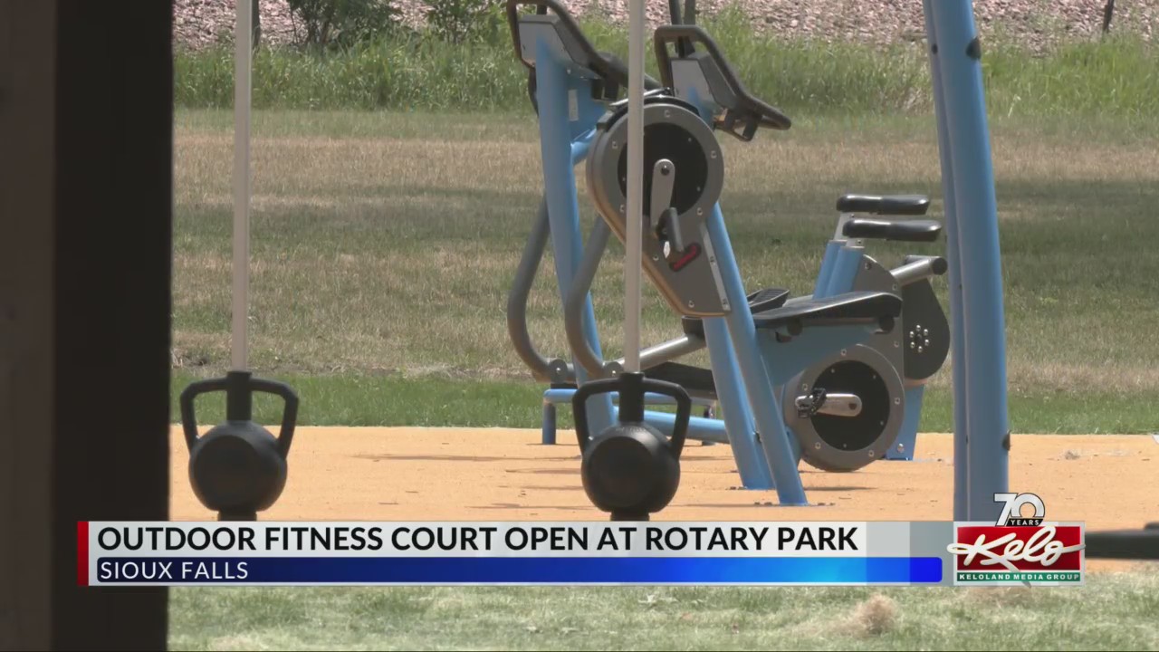 Outdoor fitness court now open to the public – KELOLAND.com