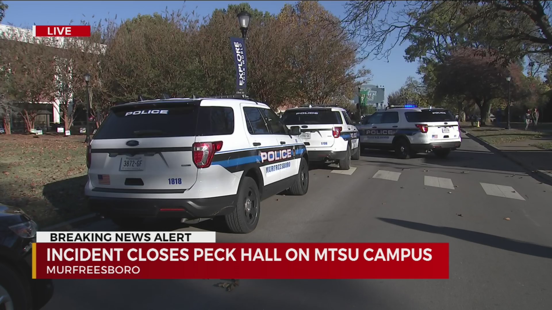 Investigation underway at MTSU’s Peck Hall – WKRN News 2
