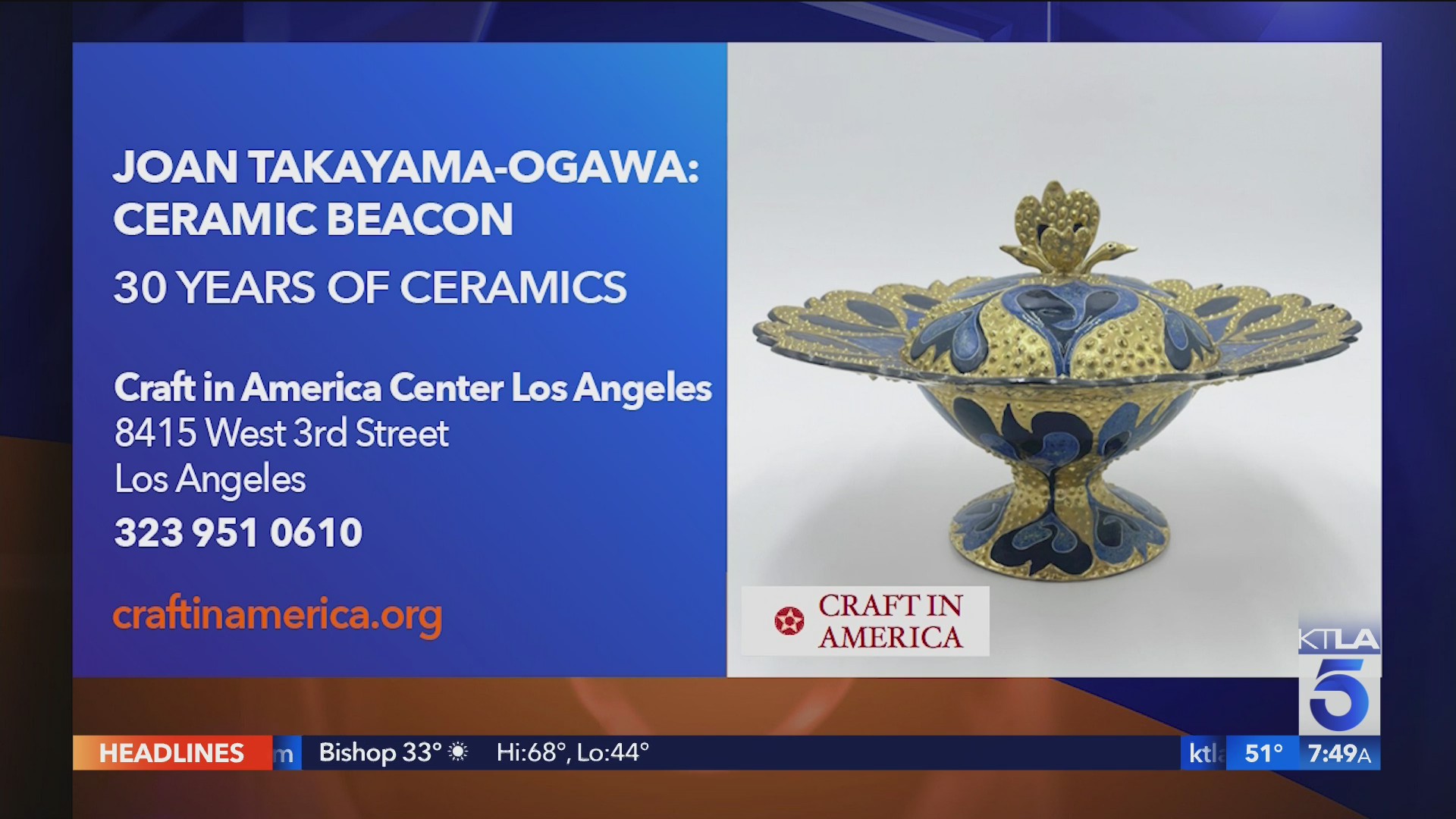 Sunday “Gayle on the Go!”, Sunday, November 6th, 2022 – KTLA