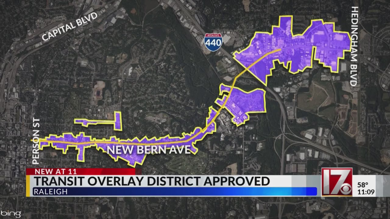 City of Raleigh approves creation of Transit Overlay District along New ...