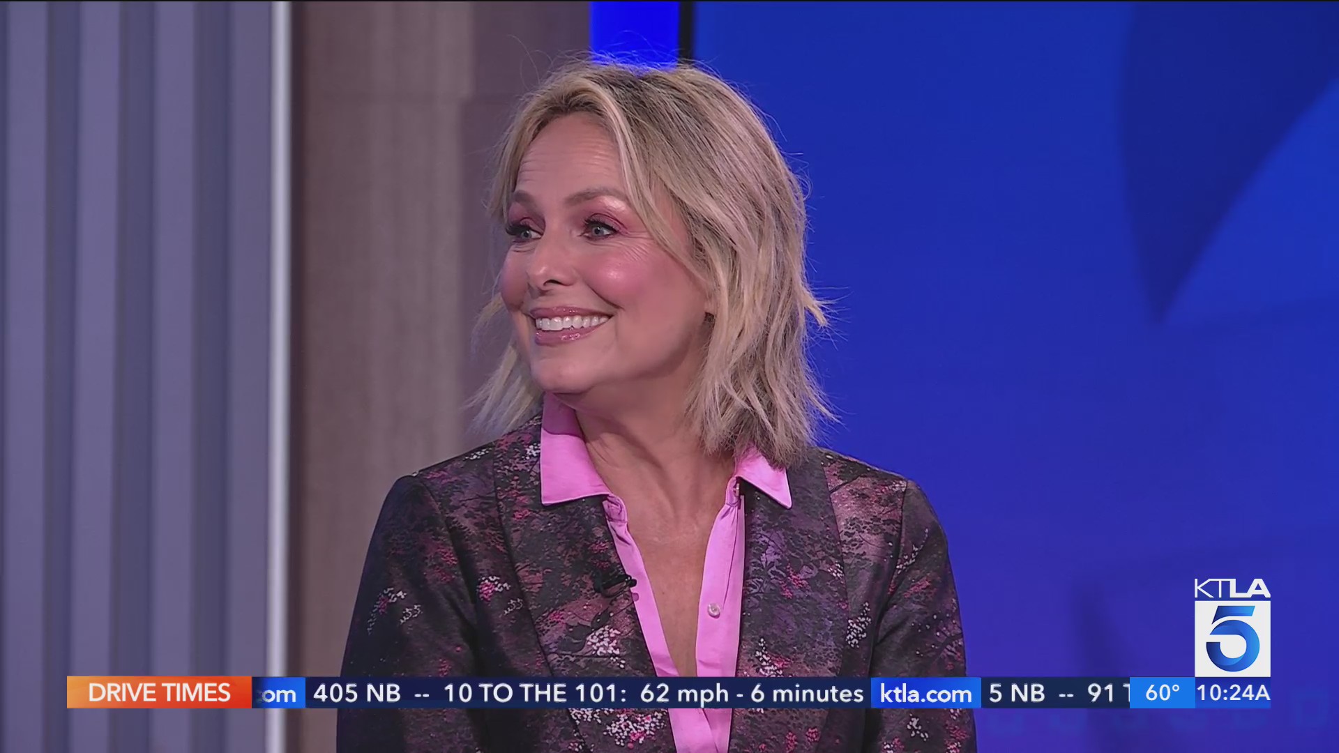 Melora Hardin talks about her new thriller ‘Clock” and her wallpaper business – KTLA