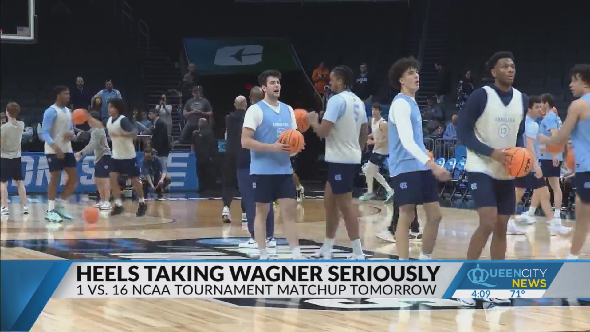 UNC getting ready for first round of NCAA Tournament in Charlotte ...