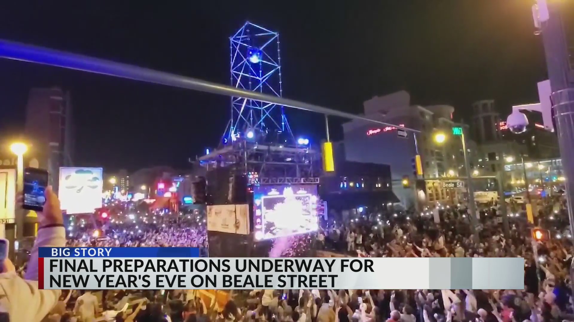 Final preparations underway for New Year’s Eve on Beale Street – WREG.com