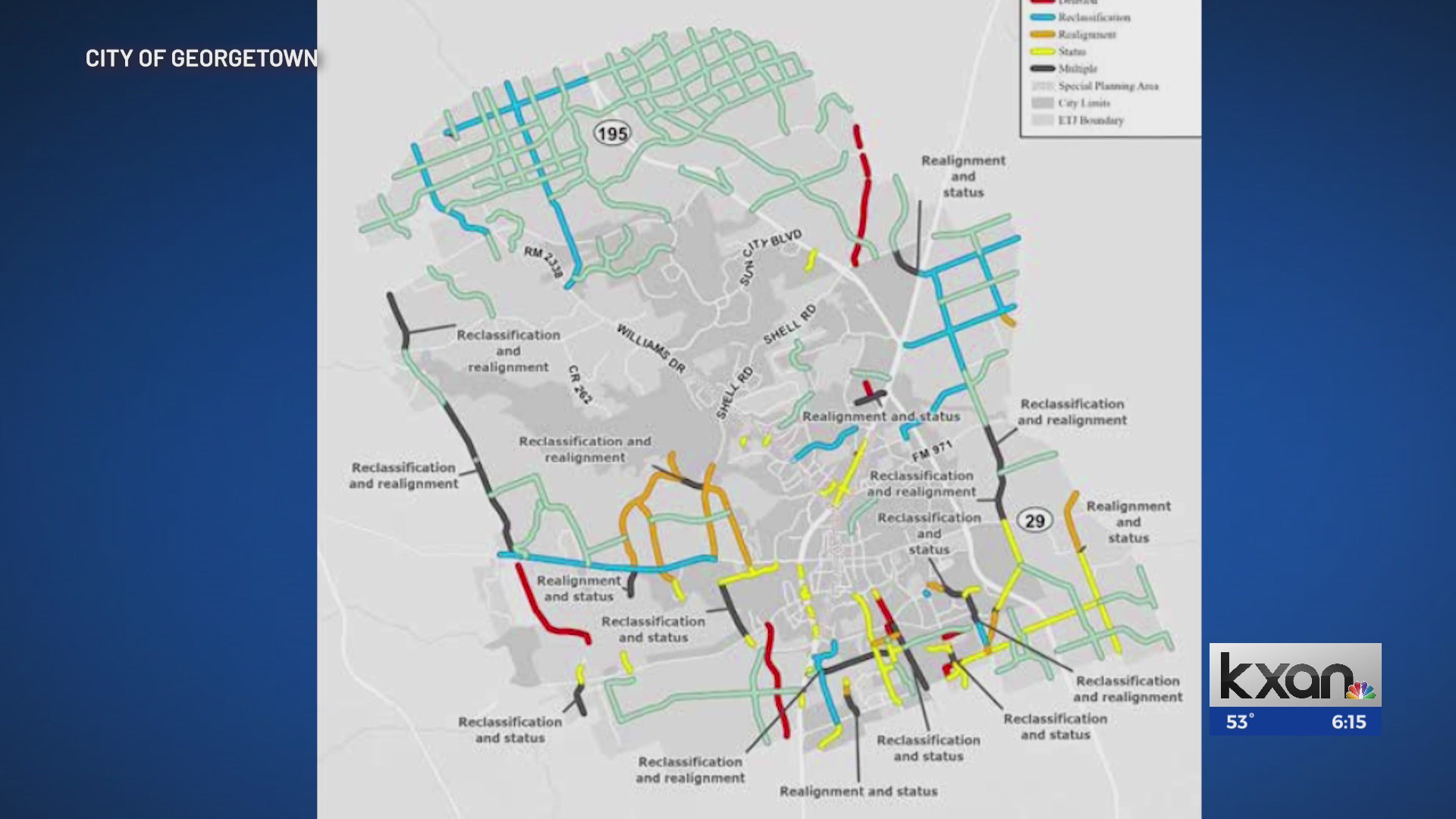Georgetown Future Mobility Plan looks ahead to population growth – KXAN ...