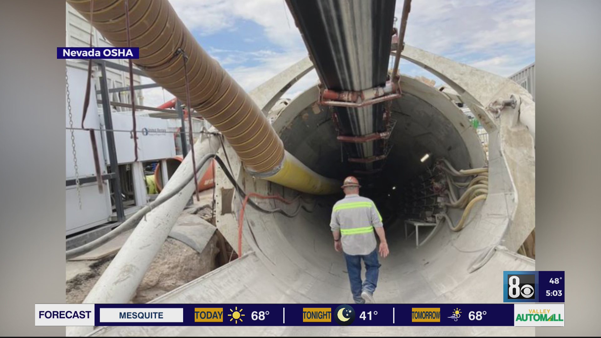 Workers on Boring Company’s Vegas Loop allege chemical burns – KLAS