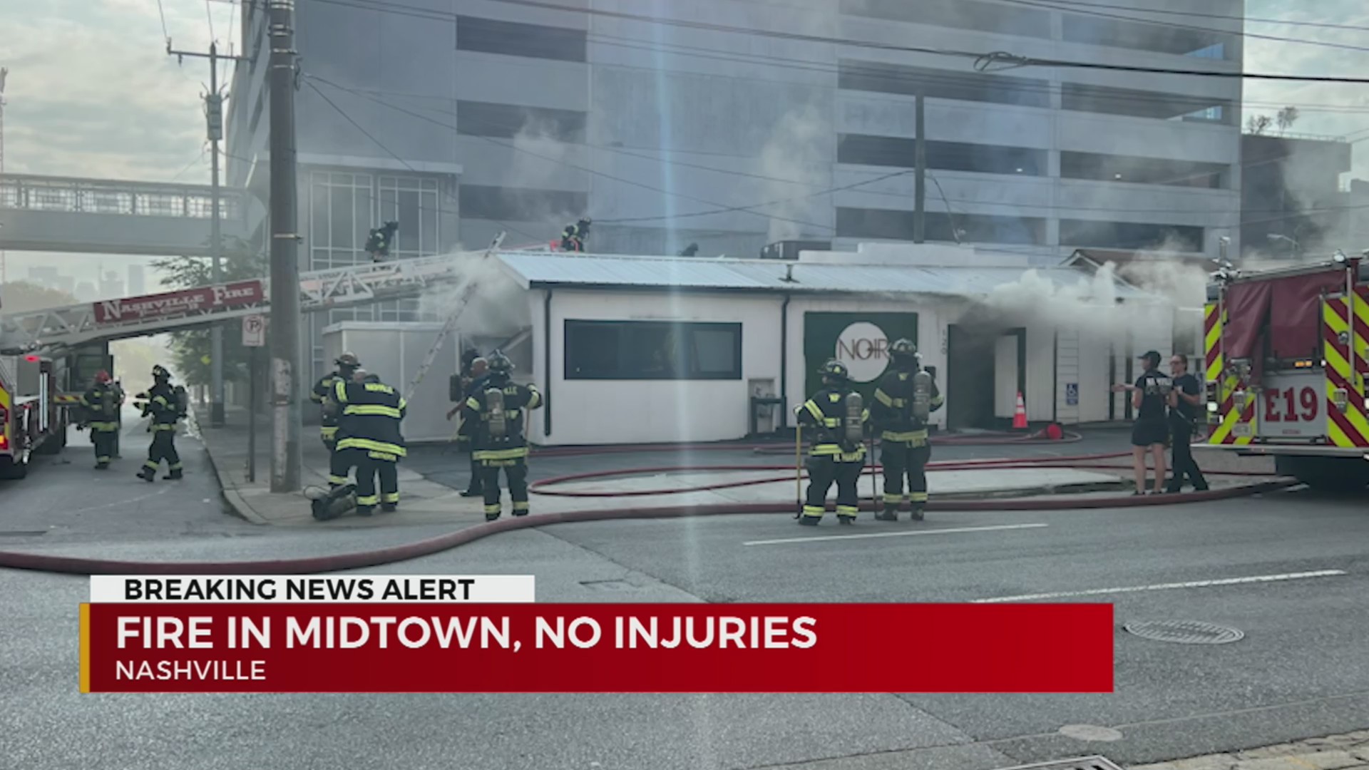 Crews extinguish fire at commercial building in Midtown – WKRN News 2