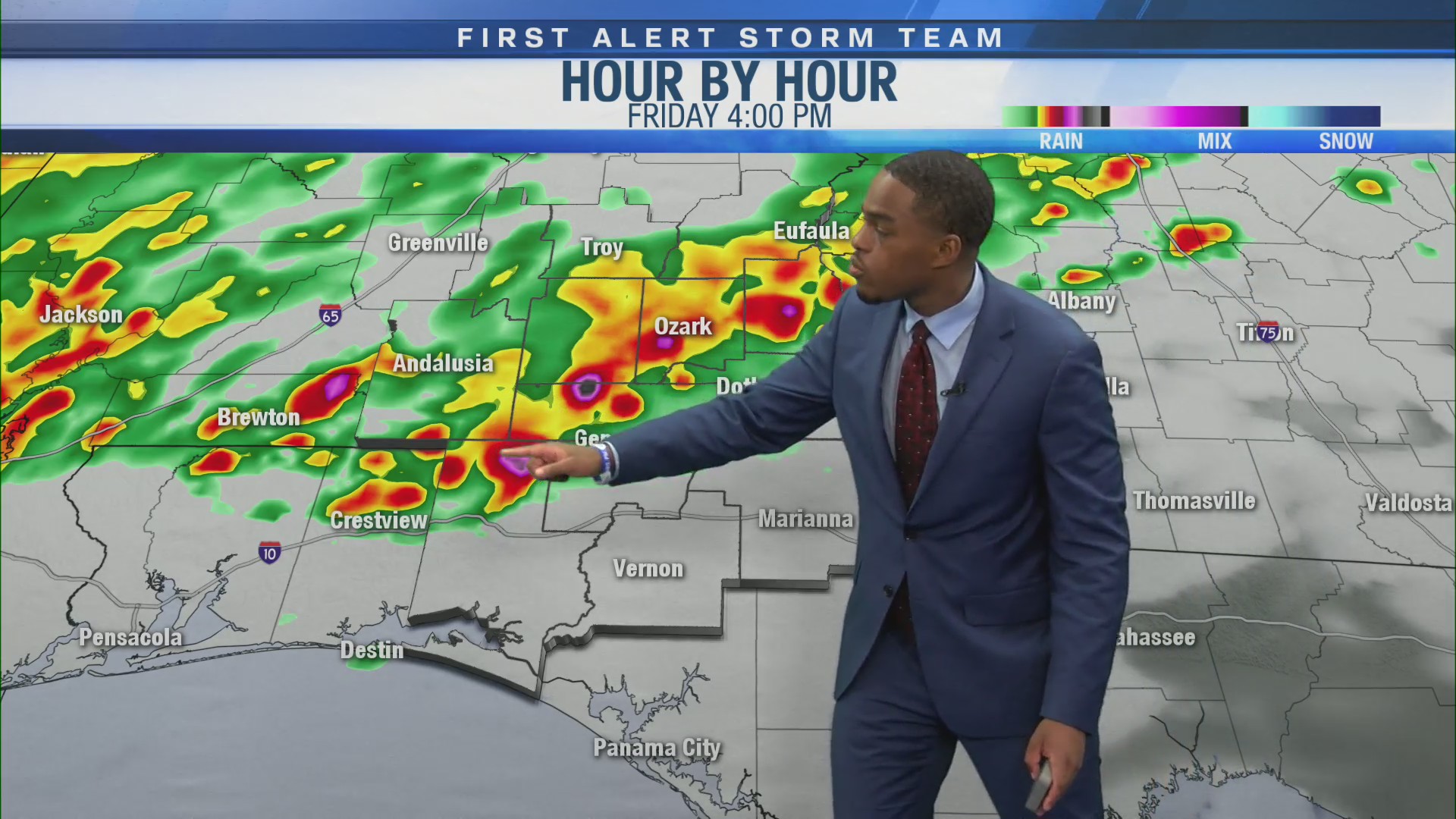 Very warm weather but watching the possibility of some storms this ...