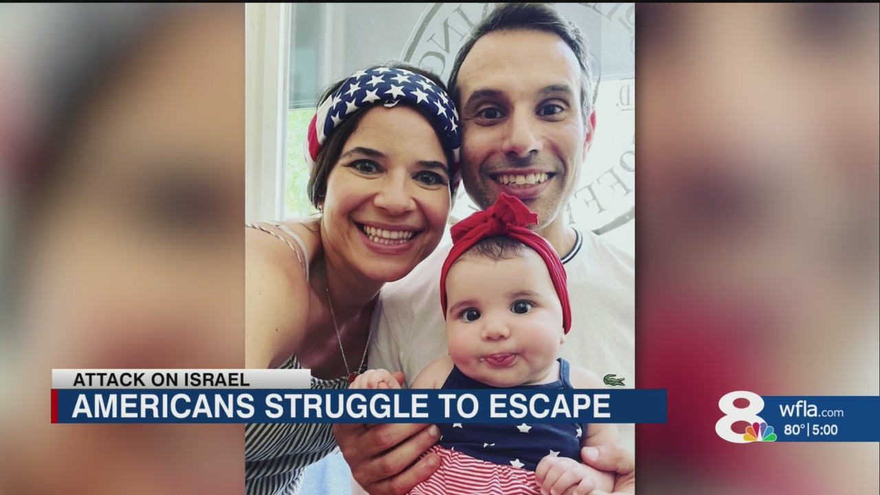 American woman stuck in Israel with 8-month-old baby pleading for help ...