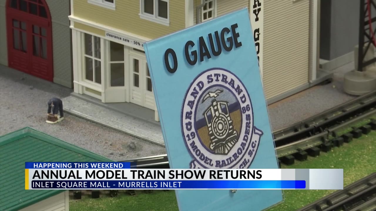 Grand Strand Model Railroaders club hosts annual model train show – WBTW