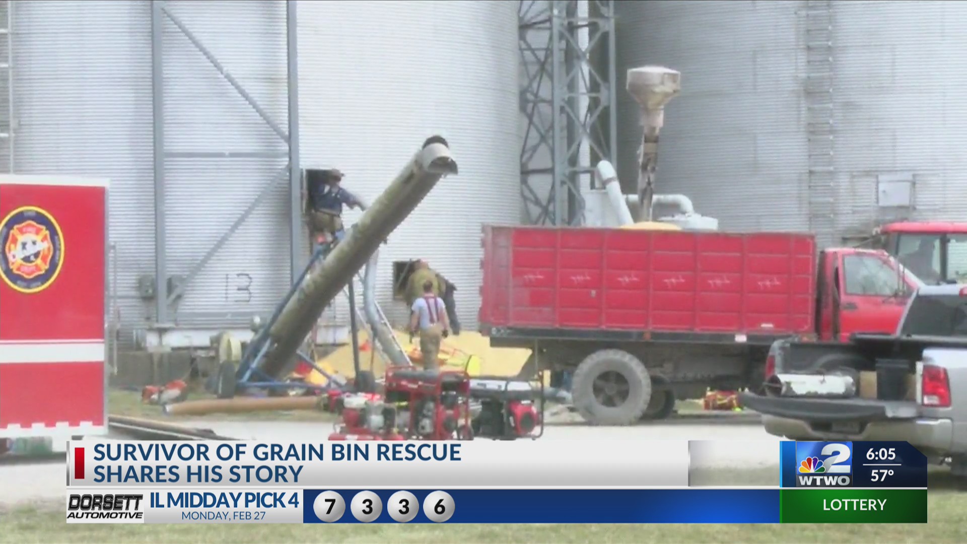 Survivor of grain bin rescue shares his remarkable story – WKRN News 2