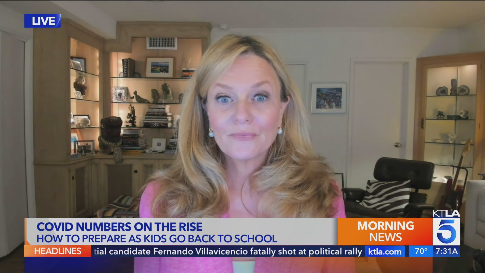 Dr. Anne Rimoin discusses the rise of COVID – KTLA