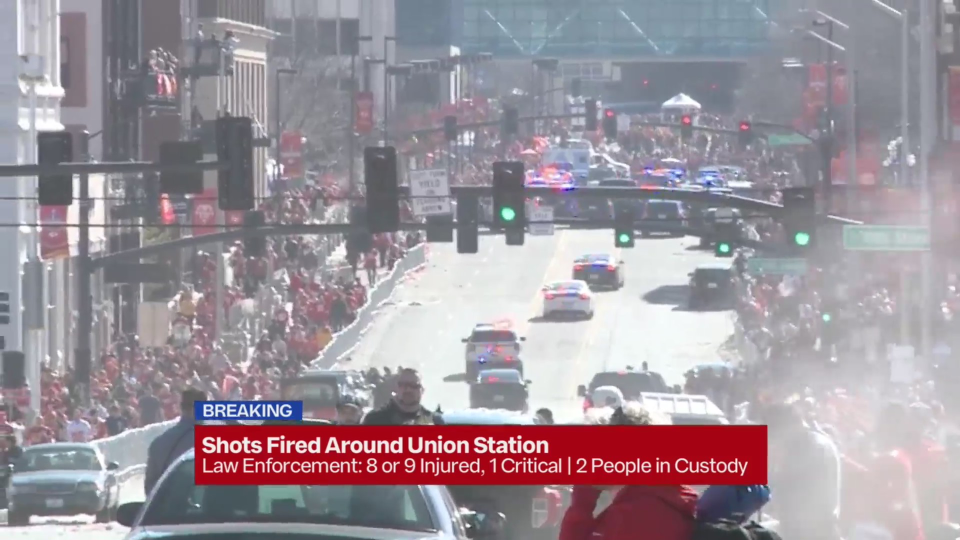 Shooting after Chiefs parade leaves at least 8 hurt, police arrest at ...
