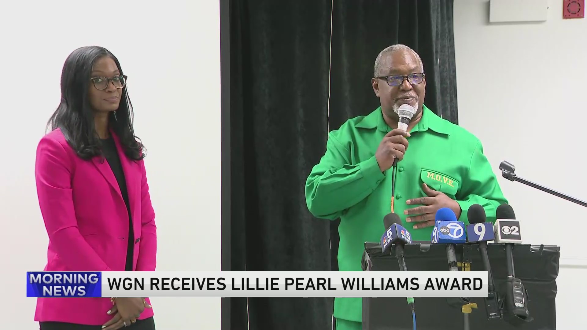 WGN receives Lillie Pearl Williams Award; Gaynor Hall also honored – WGN-TV