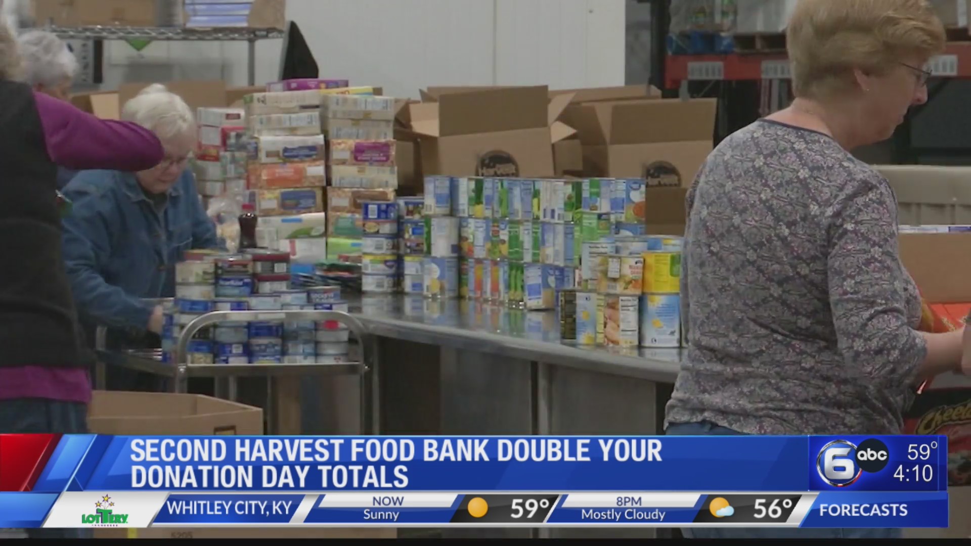 Second Harvest Food Bank Double Your Donation Day totals – WATE 6 On ...