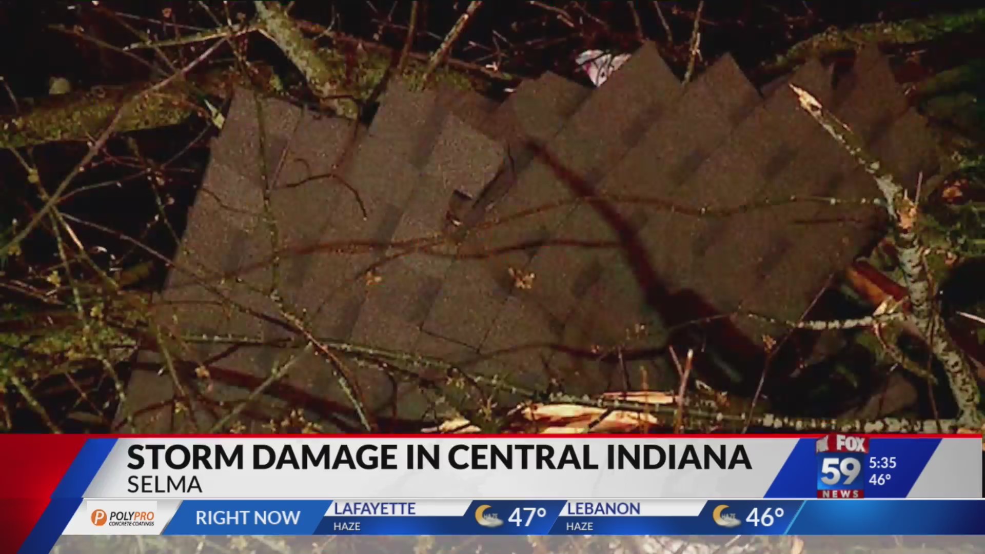 Storm damage reported in Selma – Fox 59