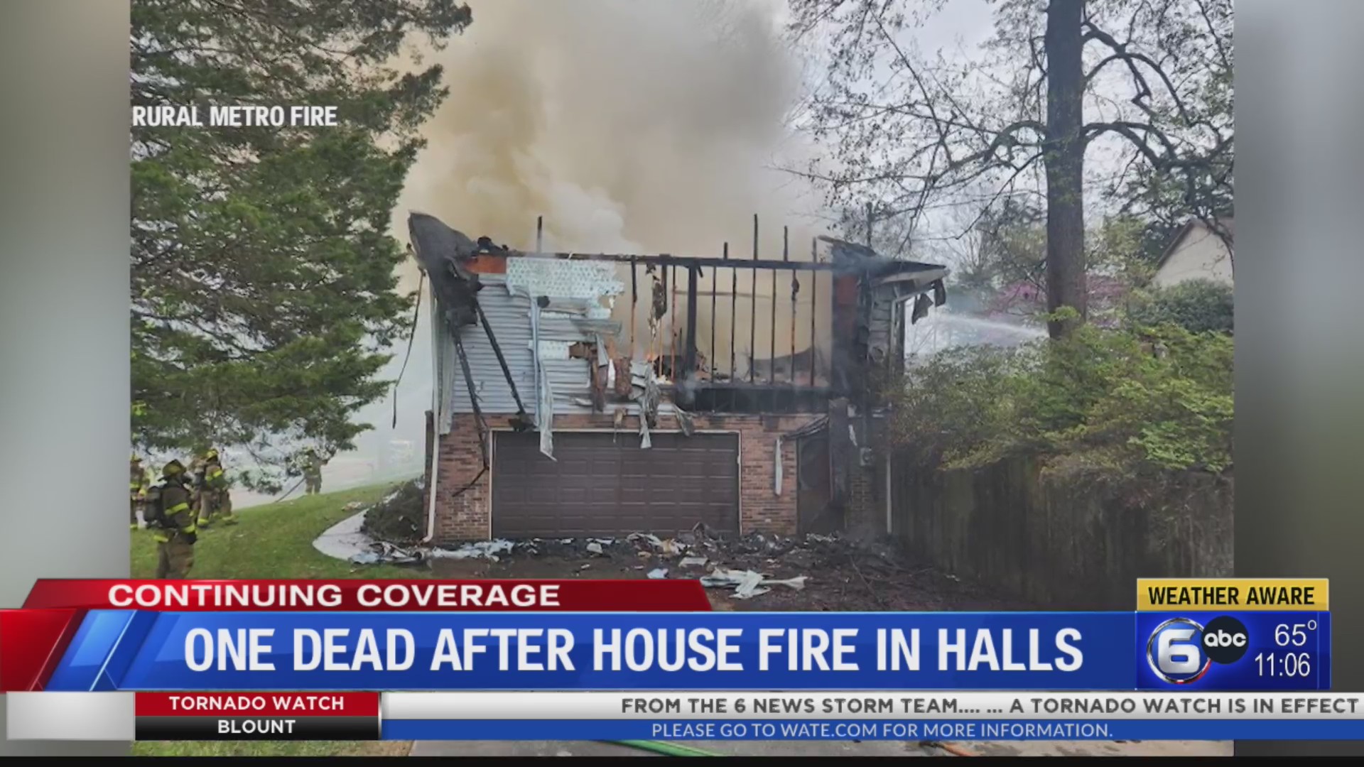 One person, two dogs killed in Halls house fire – WATE 6 On Your Side