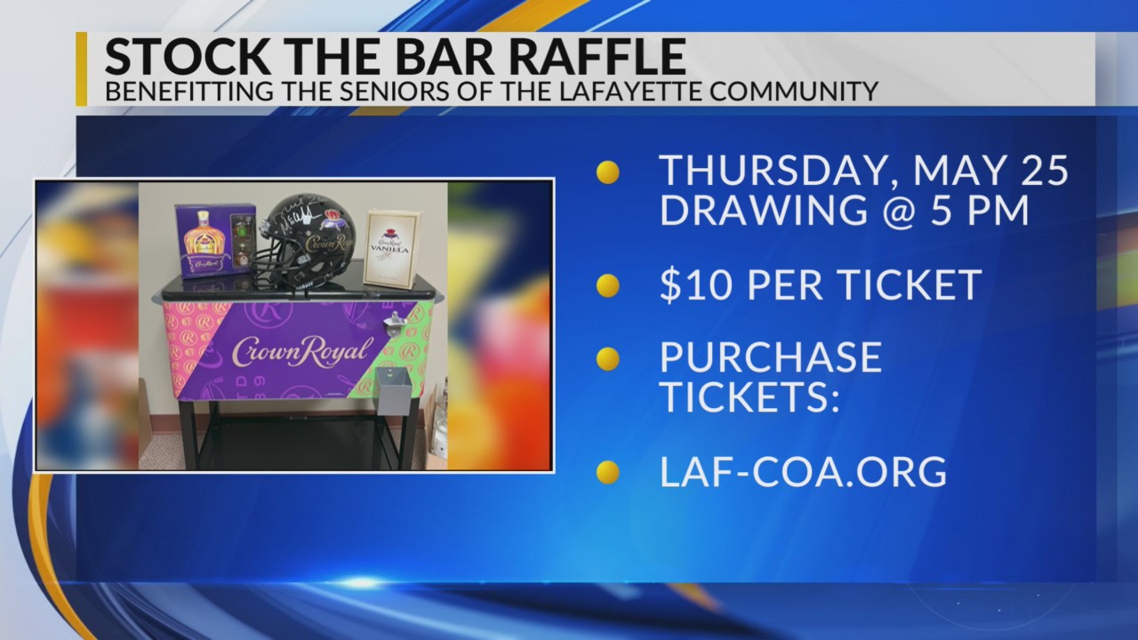 Stock the Bar Raffle benefitting the Seniors of the Lafayette Community ...