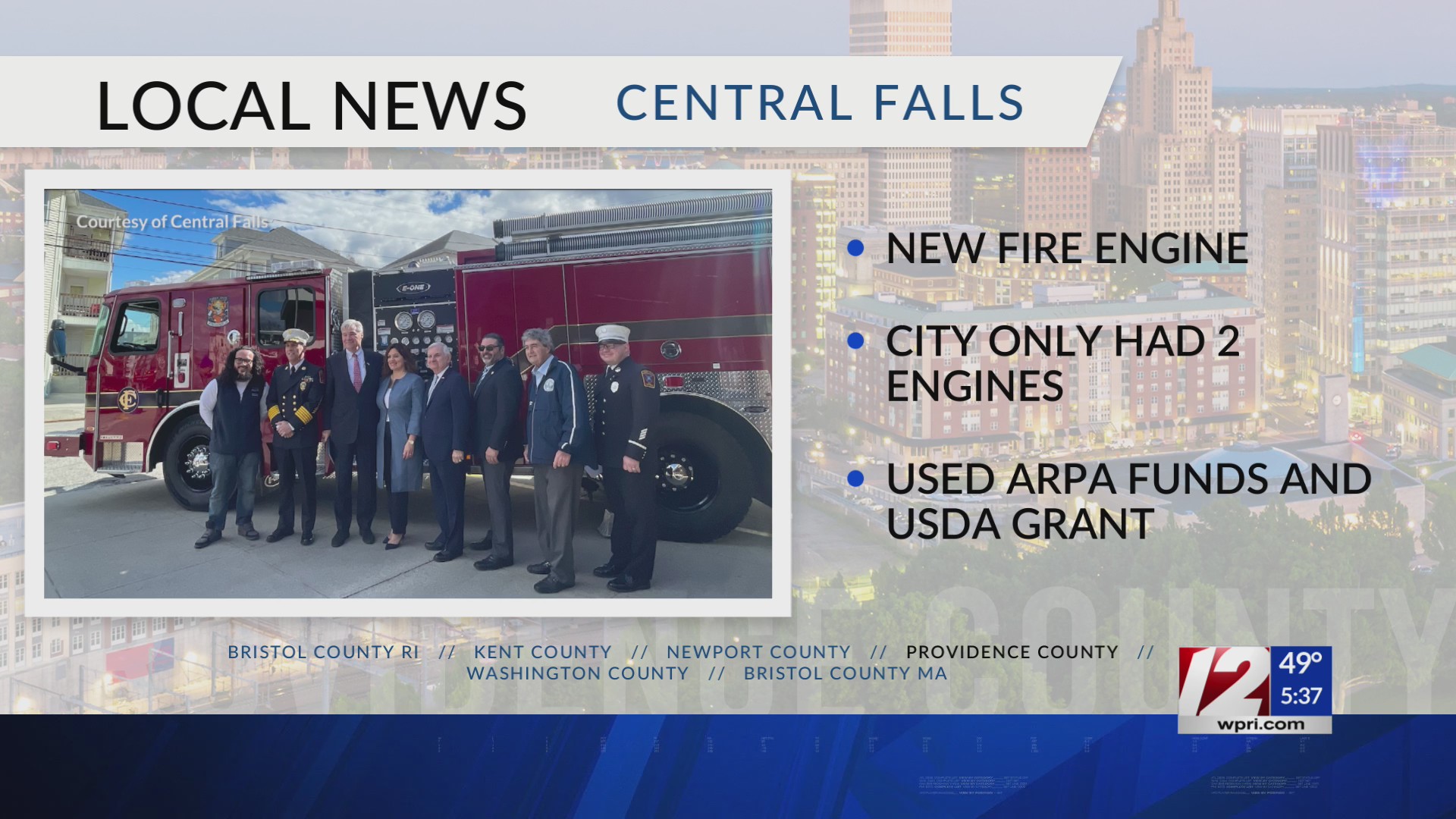 Local News Wrap March 18: Central Falls, Johnston and more – WPRI.com