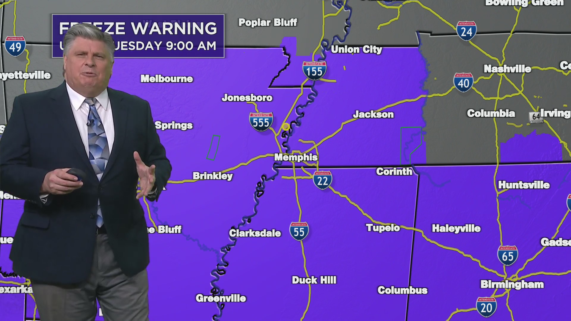 WREG Memphis Weather Monday afternoon – WREG.com