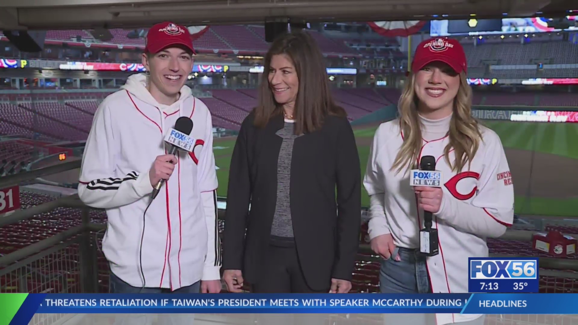 Cincinnati Reds opening day – FOX 56 News