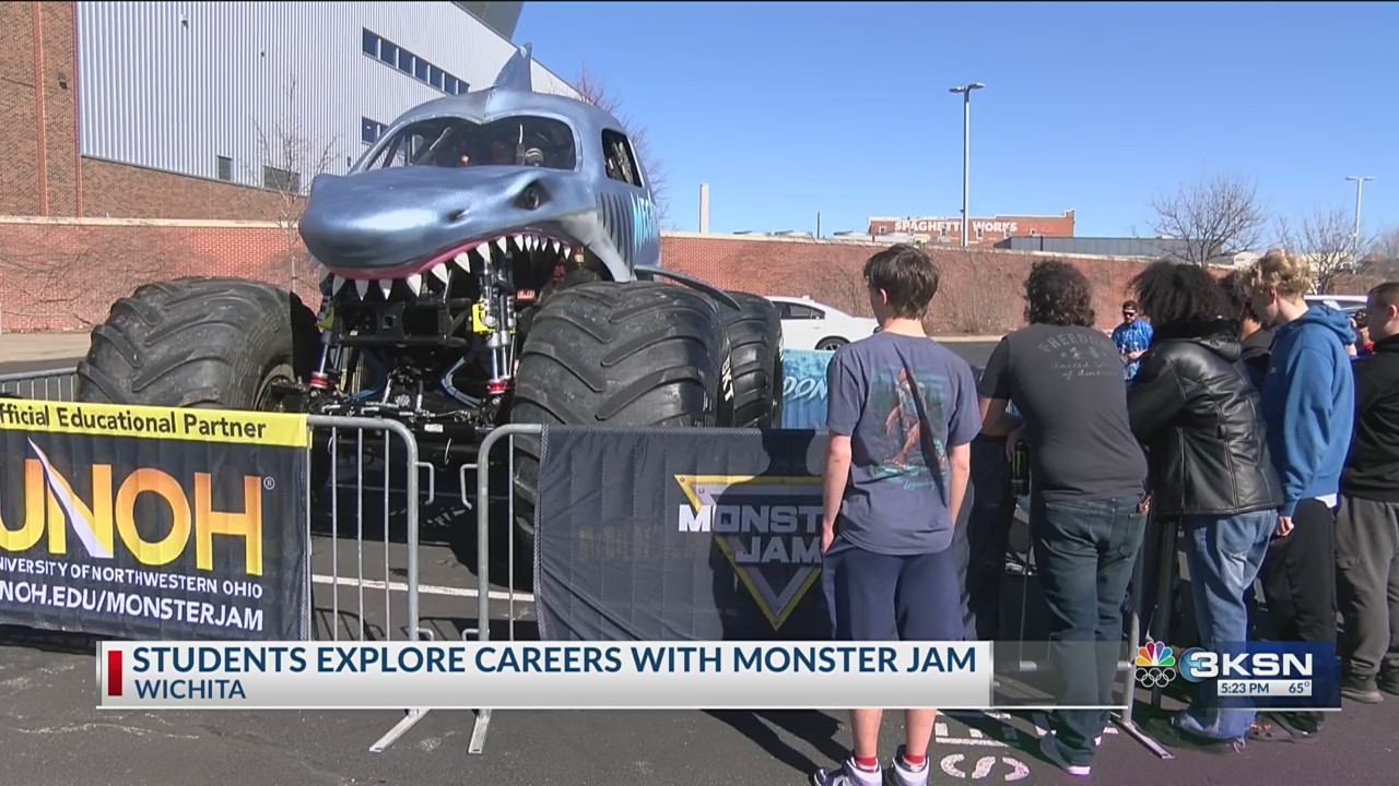 High School students get up close at ‘Monster Jam’ – KSN-TV