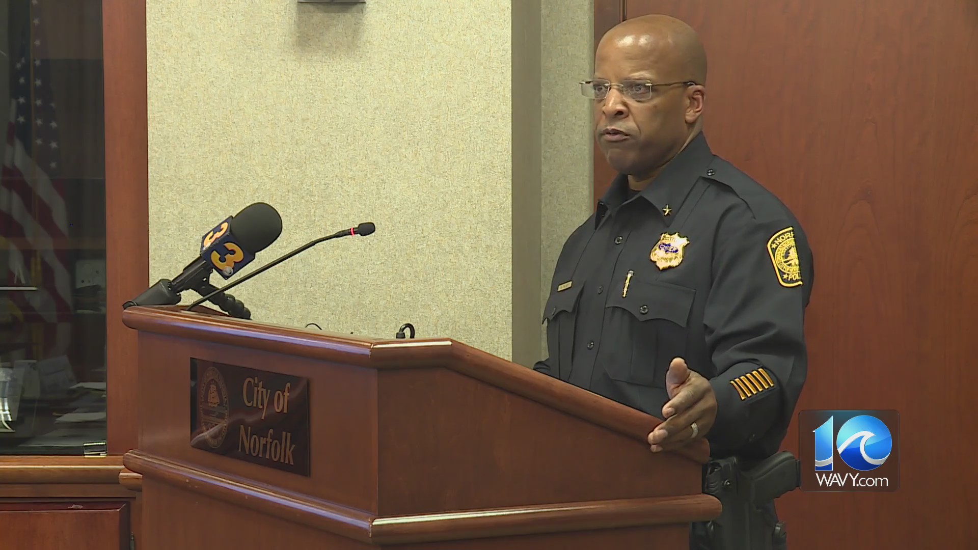 Norfolk’s new top cop gives first city safety update – WAVY.com