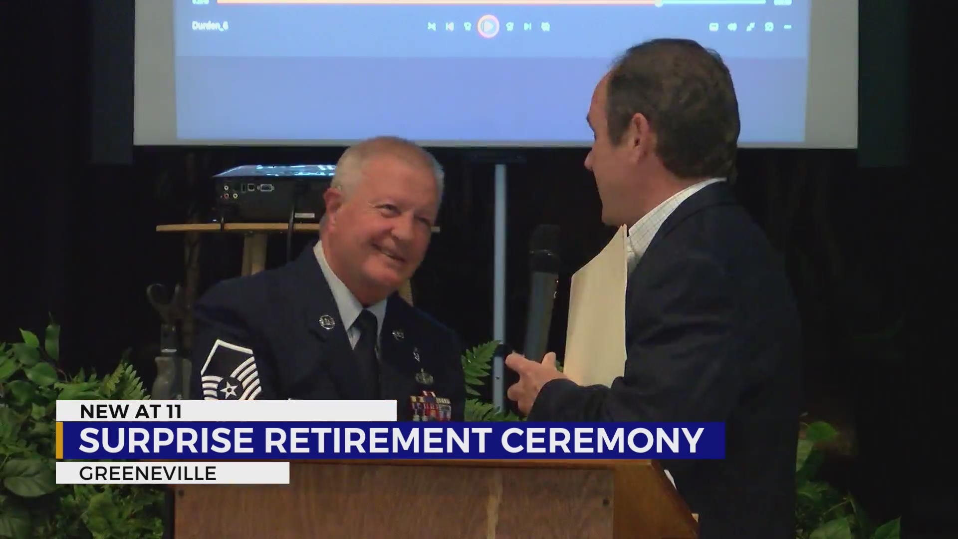Retiring Greeneville JROTC instructor gets surprise send-off – WJHL ...