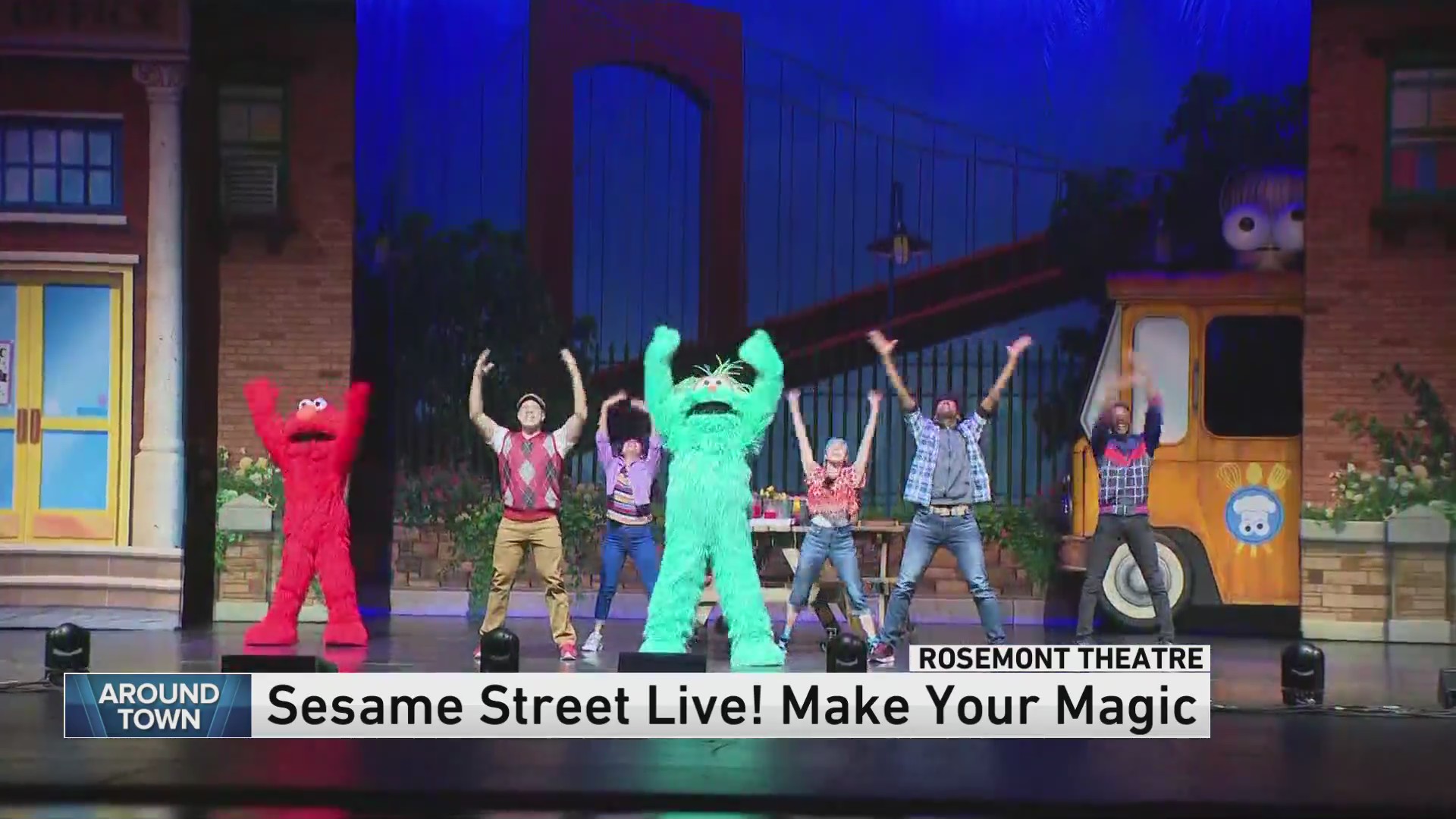 Around Town – Sesame Street Live! Make Your Magic – WGN-TV