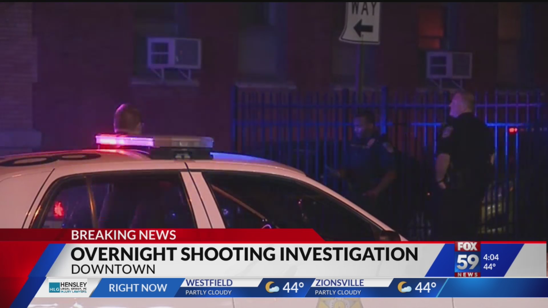 Man hurt in overnight shooting in downtown Indy – Fox 59