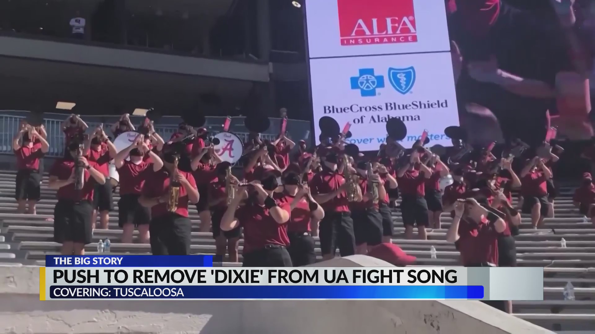 Push to remove ‘dixie’ from UA fight song – CBS 42