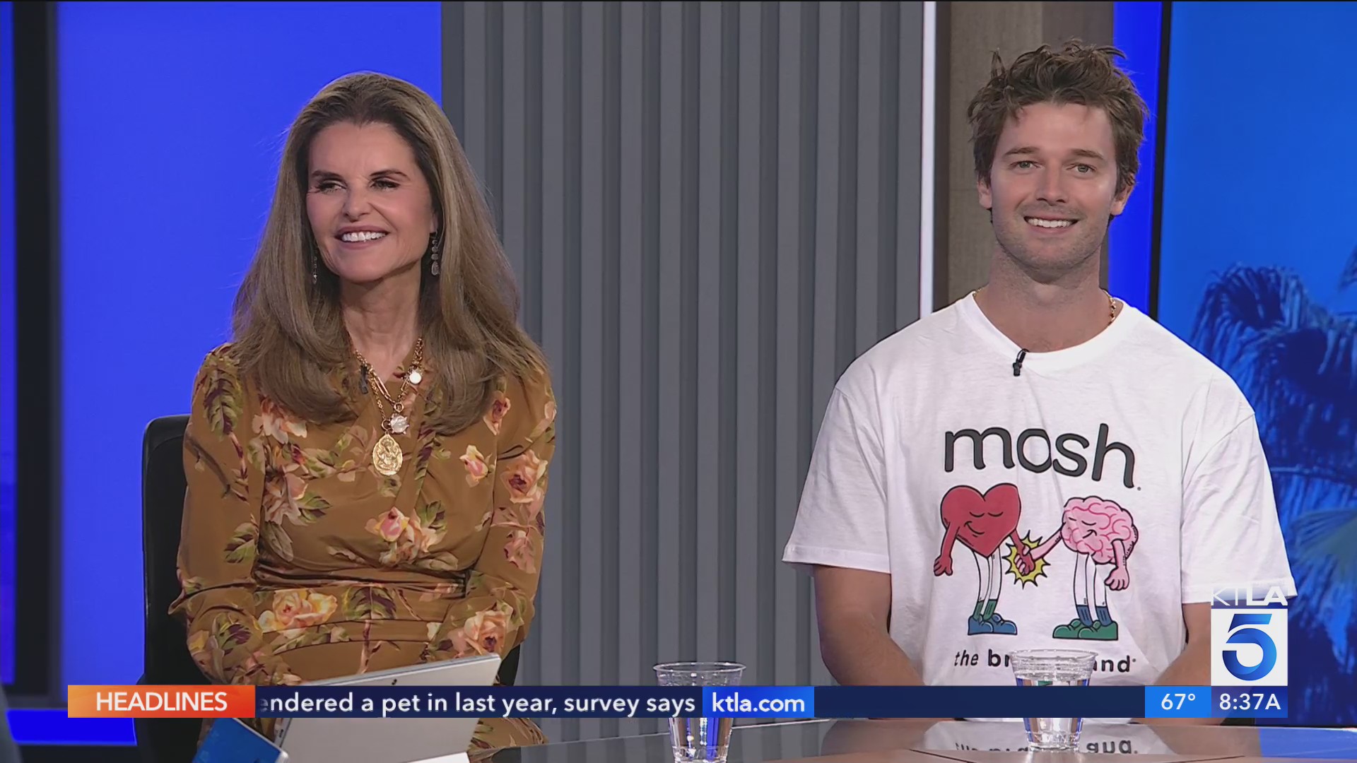 Maria Shriver and Patrick Schwarzenegger talk brain health on World ...