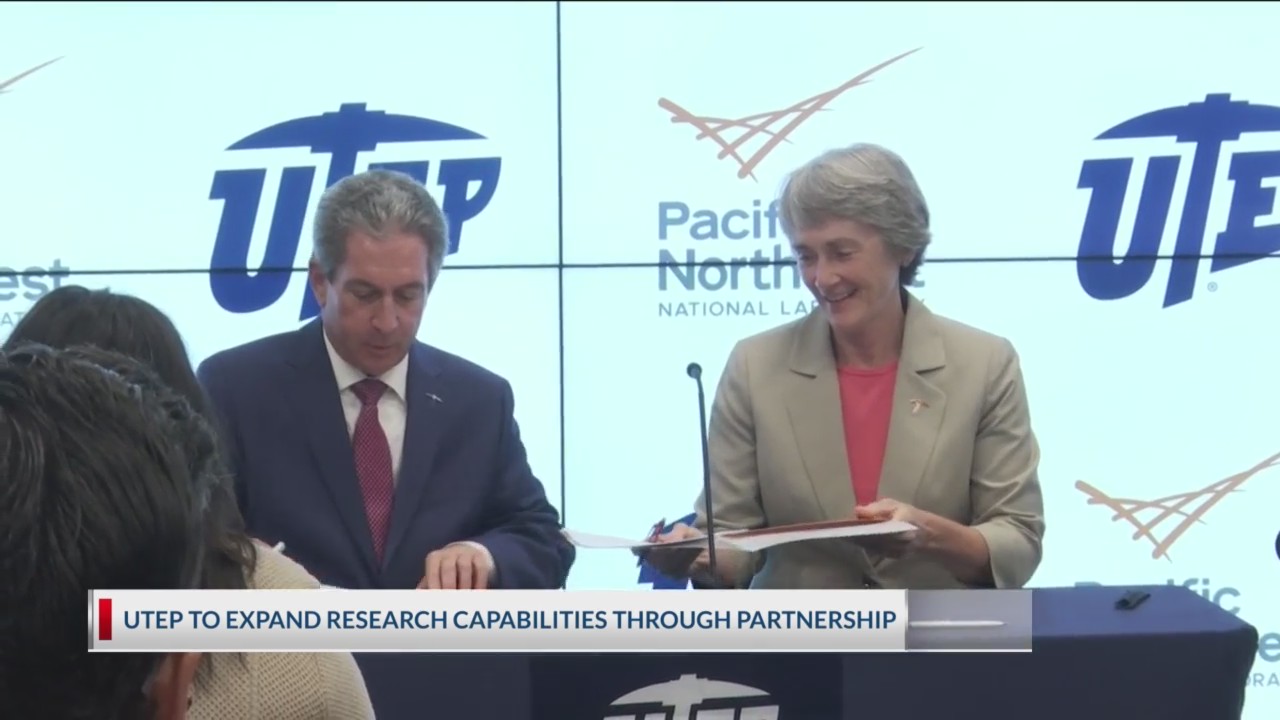 UTEP expands research capabilities with Pacific Northwest National ... UTEP expands research capabilities with Pacific Northwest National ...