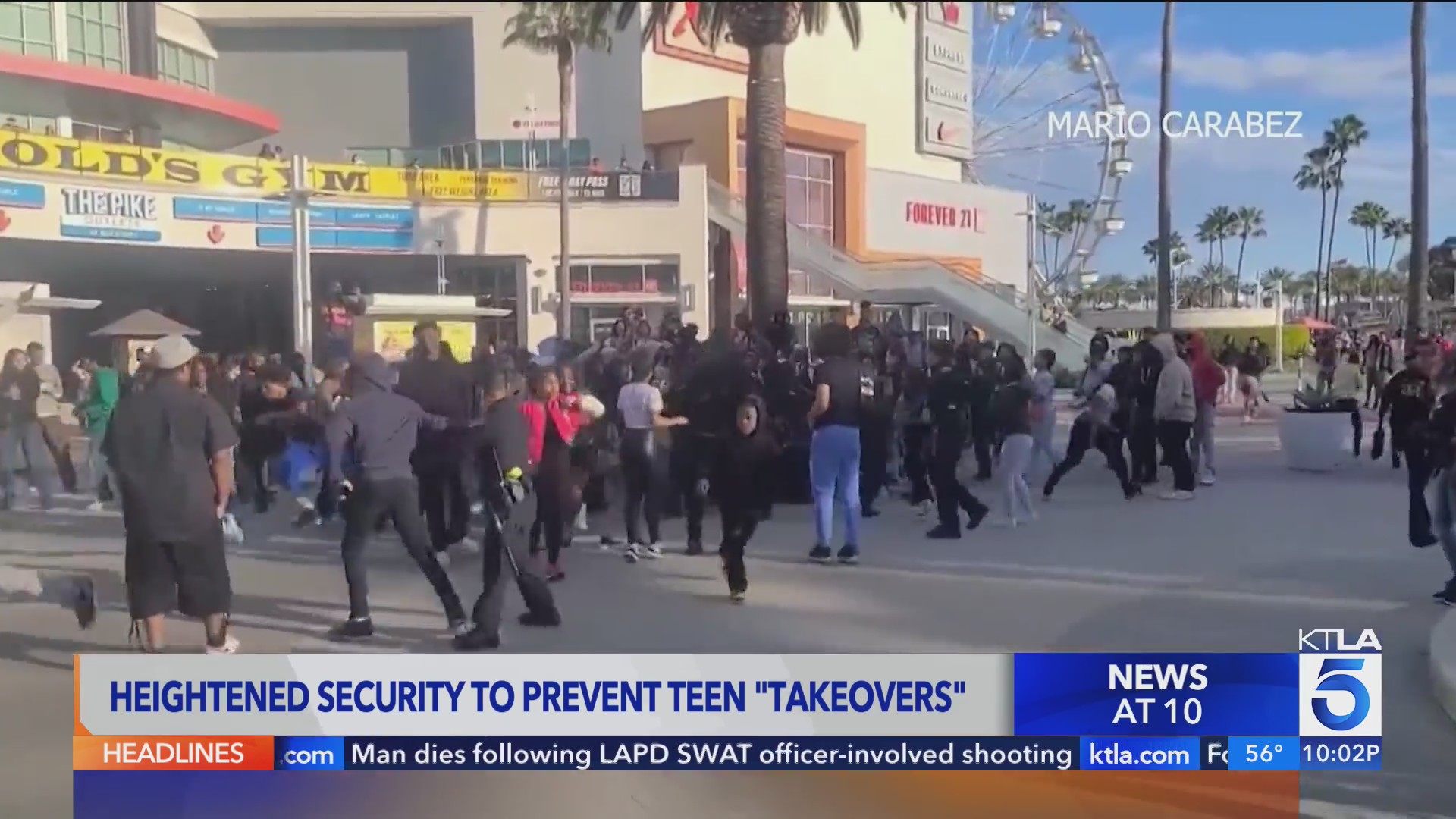 Law enforcement issues warning about youth mall ‘takeover’ in L.A ...