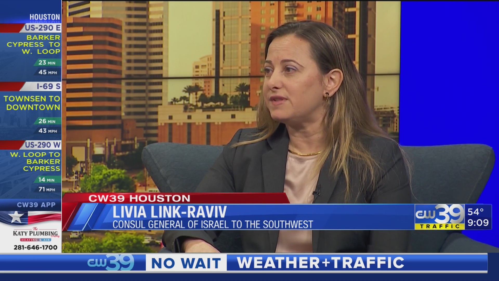 CW39 Interviews Consul General of Israel Southwest Livia Link-Raviv ...