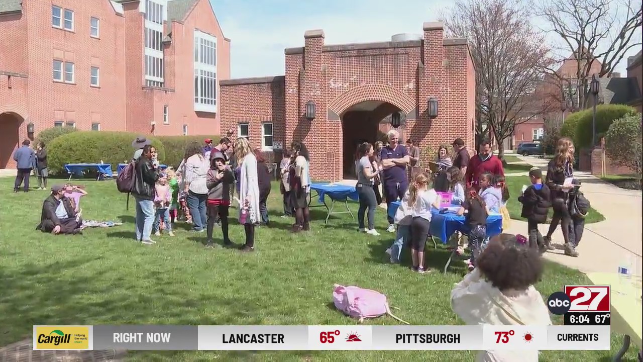 Local school kids watching the eclipse – ABC27