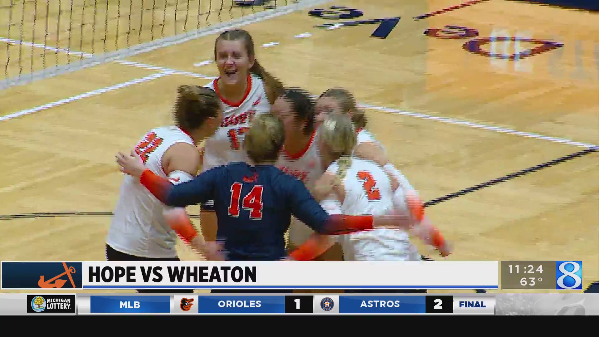 Hope volleyball ranked #2 in nation – KHON2