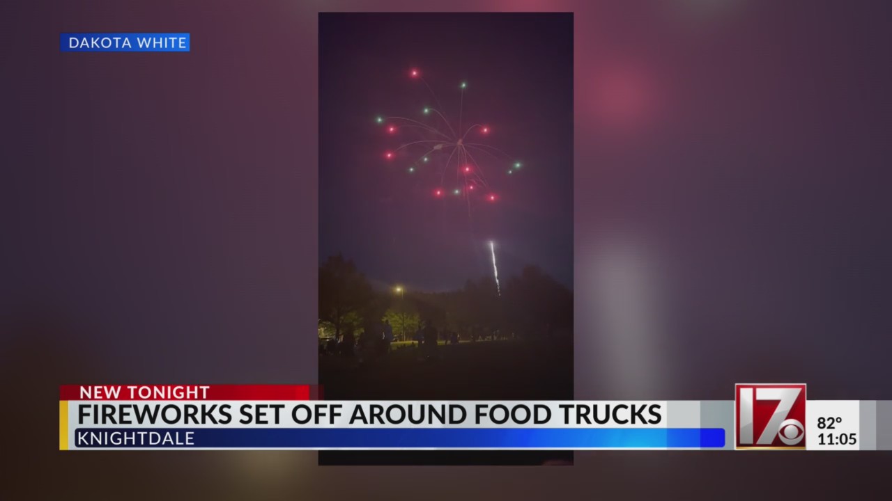 Firework set off in crowd of people causes stampede in Knightdale ...