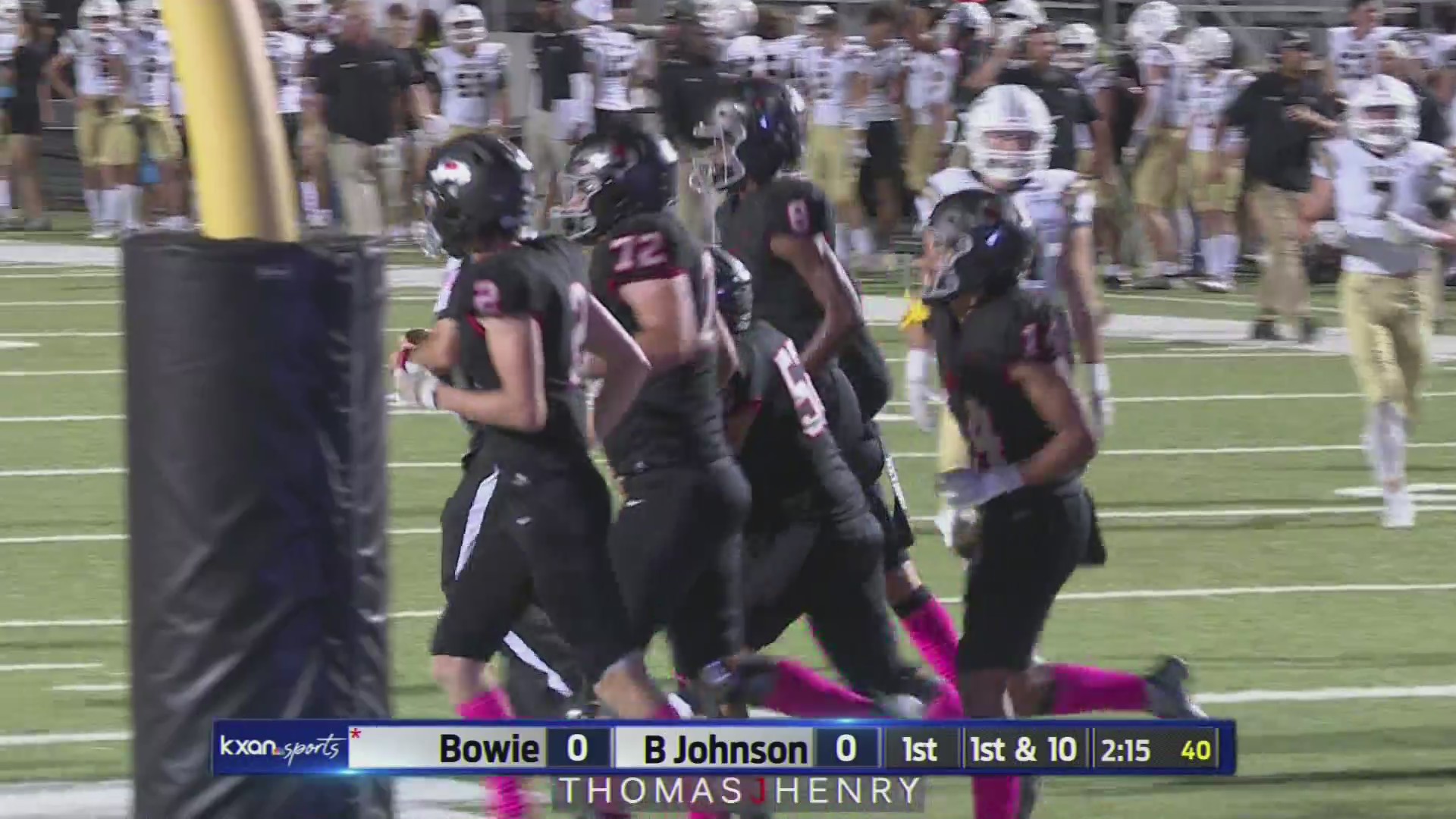 Bowie touchdown: Nehemiah Smith-Livingston 70-yard run – KXAN Austin